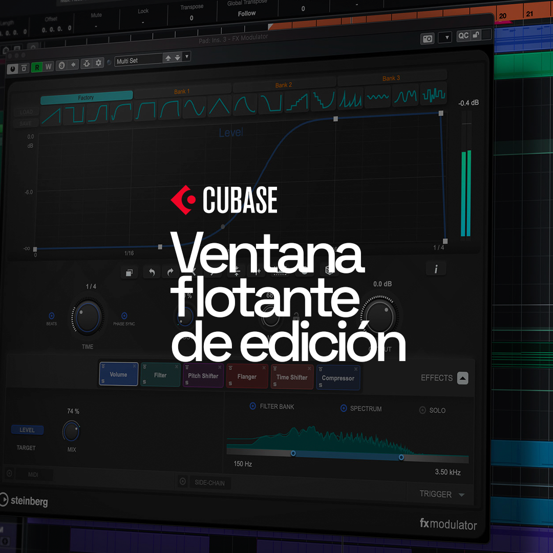SONTIPS: Cubase - Ventana flotante de edición - Sontic