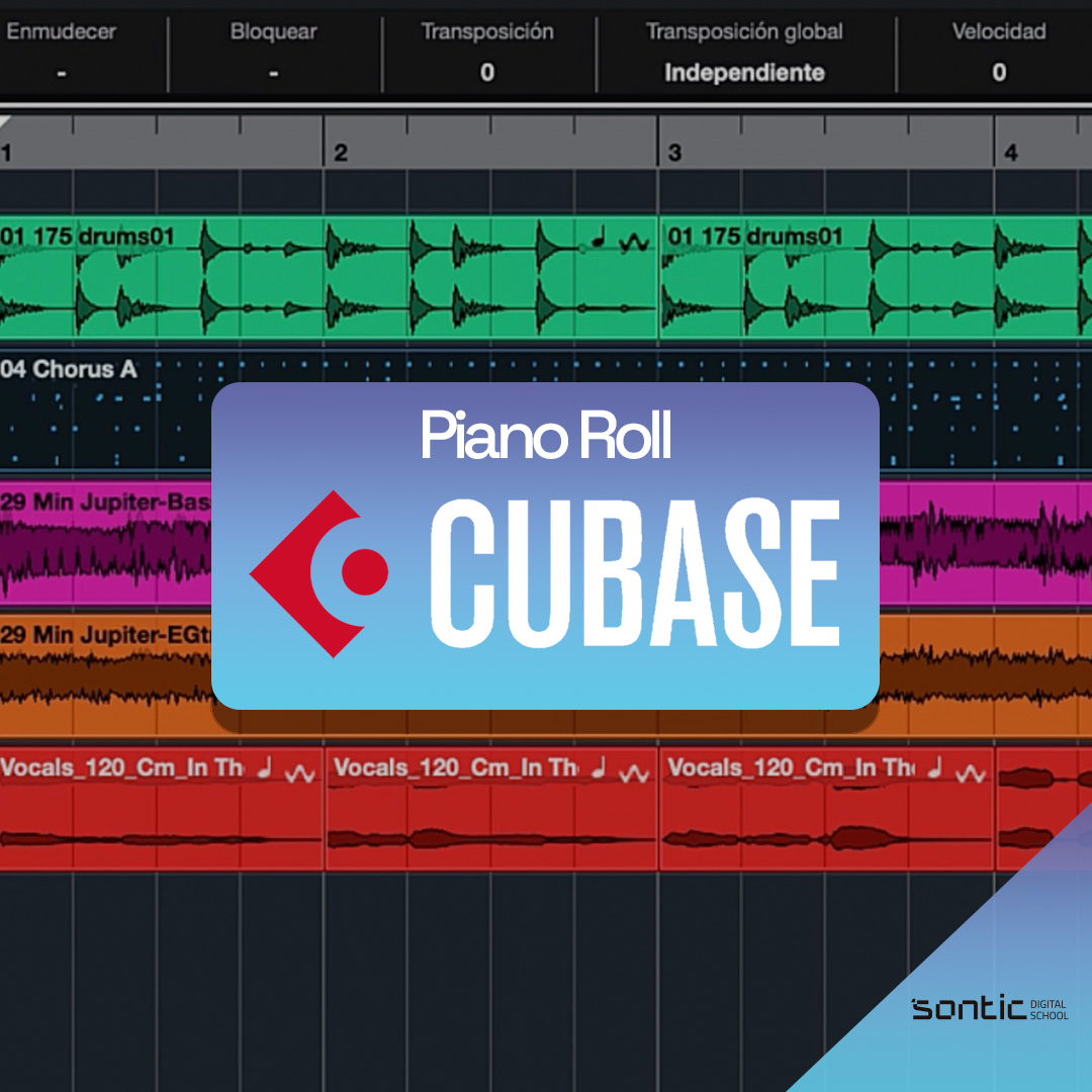 SONTIPS: Cubase - Expandir pista seleccionada - Sontic